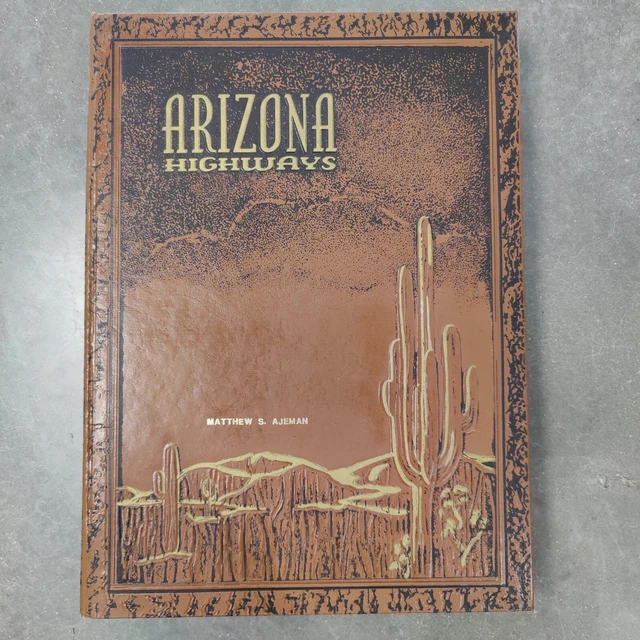 RARE 1945 ARIZONA Highways Complete Full Year Binder January-December ...
