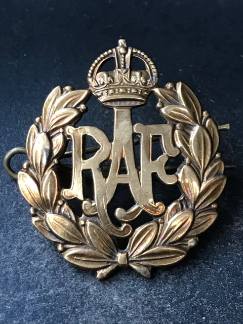RAF ROYAL AIR Force British Cap Badge WW2 £16.00 - PicClick UK