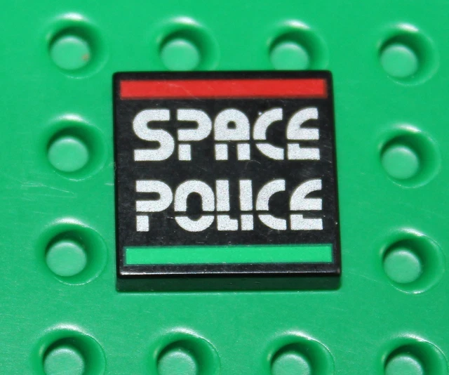 LEGO TILE 2X2 with Space Police II Logo Pattern ref 3068bpb0029 set ...