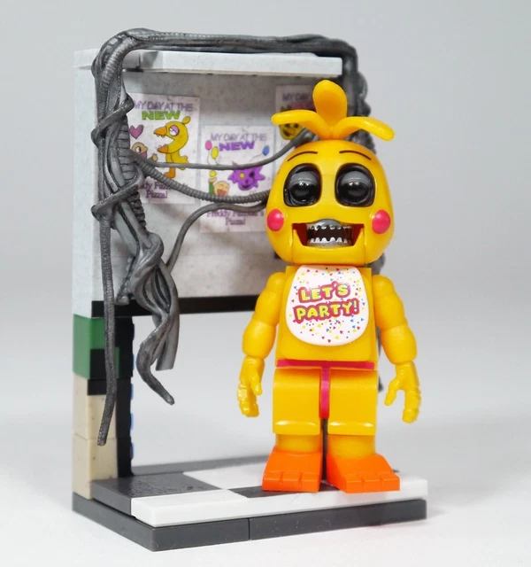 Mcfarlane Fnaf Toy Chica With Right Air Vent Set Five Nights At