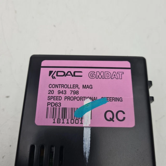 HOLDEN CAPTIVA POWER Steering Control Module CG Series 2 03/11-12/17 ...