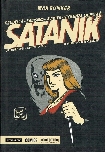 SATANIK N.4 -MAX BUNKER - ott '65/gen '66 -Mondadori Comics 2015 COME ...