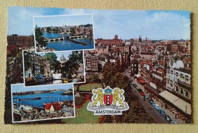 ALTE AK-AMSTERDAM-AUTO-KLEINFORMAT-50ER/60ER JAHRE EUR 1,00 - PicClick DE