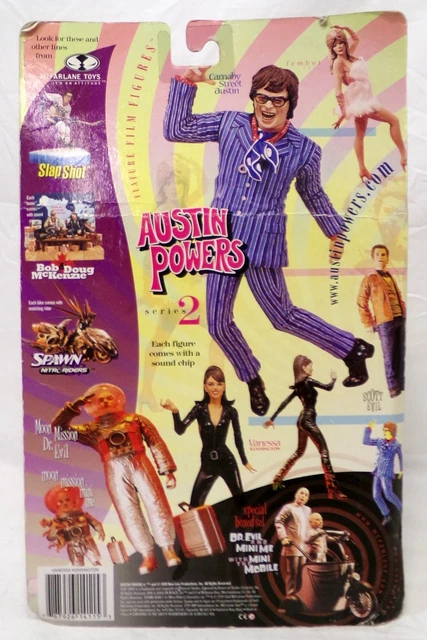 MCFARLANE TOYS AUSTIN Powers Serie 2 Vanessa Kensington 7" Figura ...