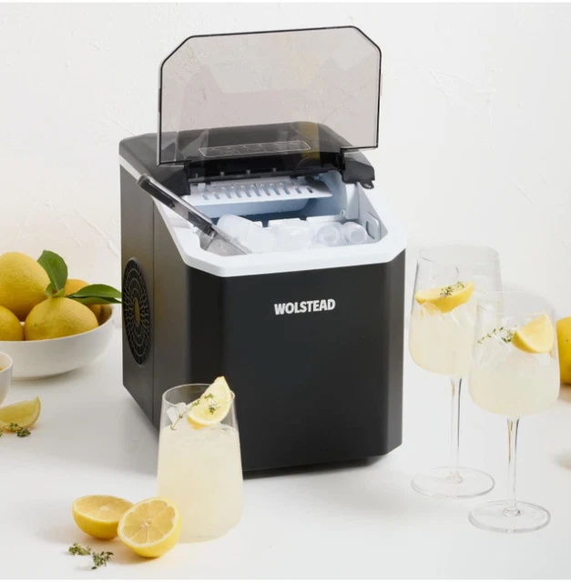 CRYSTAL 12KG PORTABLE Ice Maker – Countertop Ice Machine for Home ...