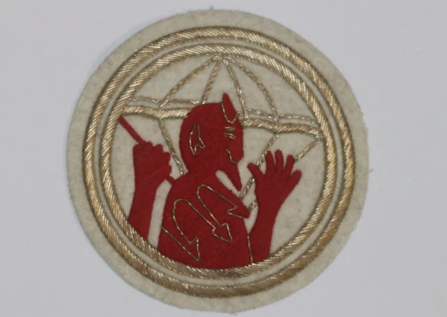 WW2 US ARMY 504Th Airborne Patch Bullion Wire Nice Reunion Copy Badge £ ...