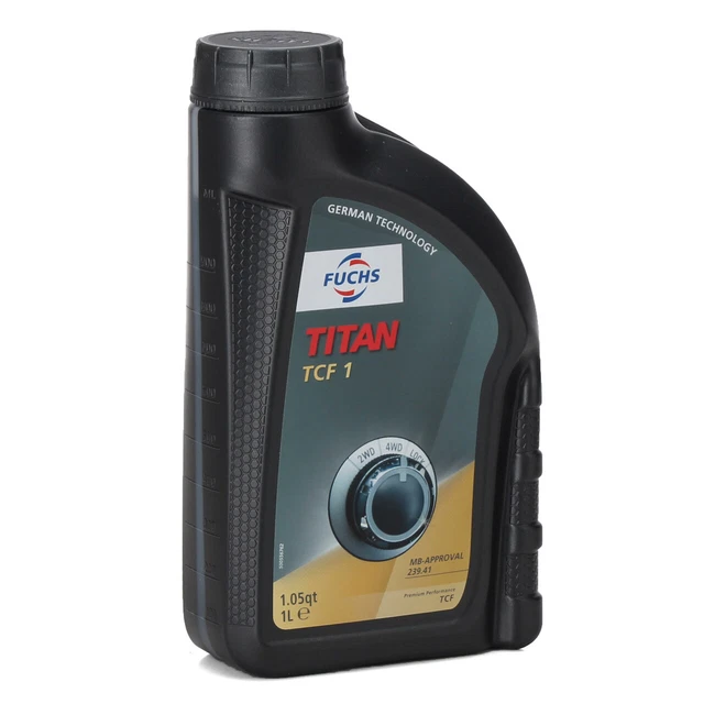 1L 1 LITER FUCHS TITAN TCF 1 Verteilergetriebeöl MB 239.41 BMW DTF1 ...
