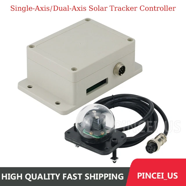 SINGLE-AXIS/DUAL-AXIS SOLAR TRACKER Controller Solar Tracking System ...