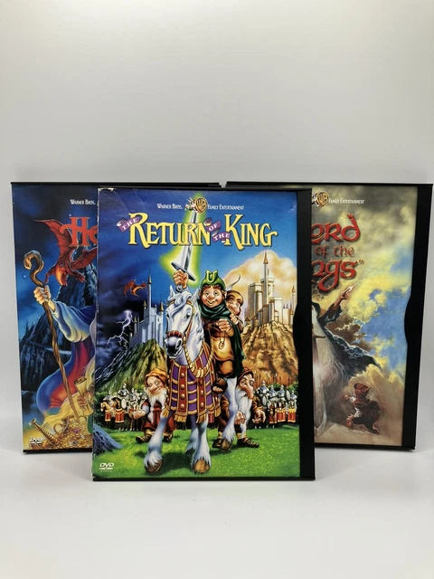 THE HOBBIT, THE Lord of the Rings & The Return of the King (DVD Lot ...