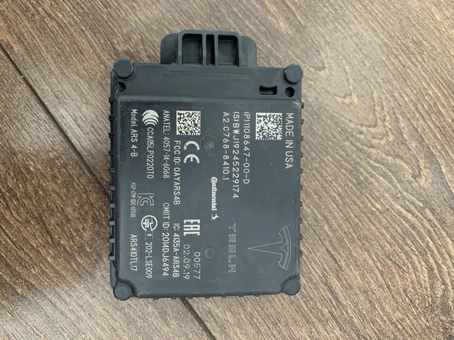 1108647-00-D OEM TESLA Model 3 (5YJ3) Radar Sensor Distronic ...