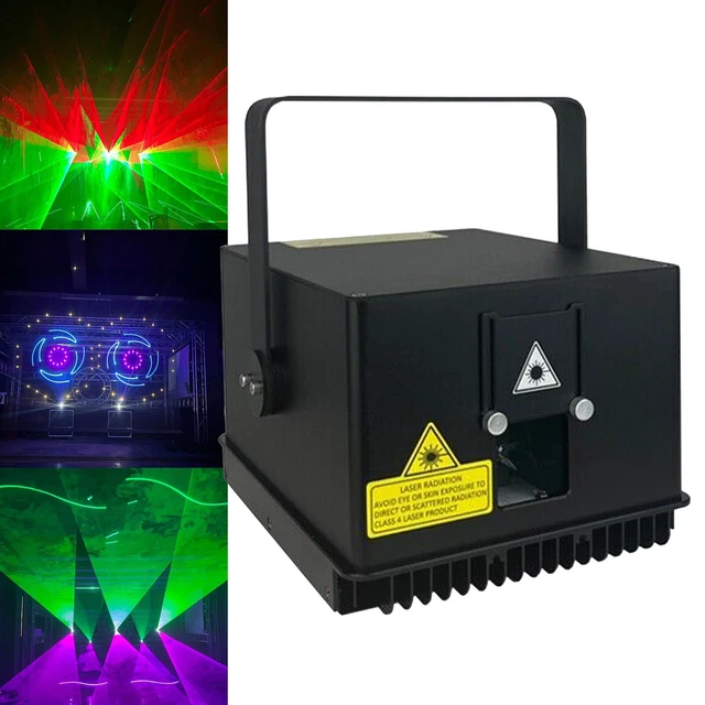 5W 15K RGB ILDA animation laser light sound AUTO DMX DJ stage full ...