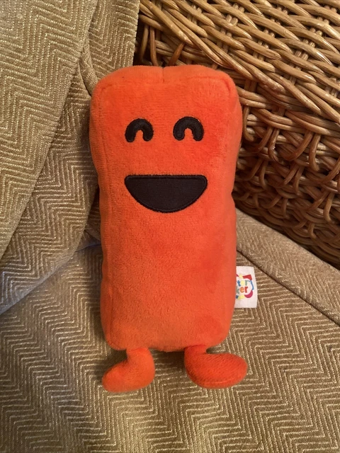 CBEEBIES MR MISTER Maker I Am A Rectangle Red Shape Rare Soft Plush Toy ...