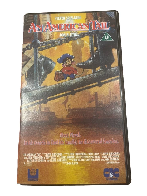 AN AMERICAN TAIL (VHS/SUR) £10.07 - PicClick UK
