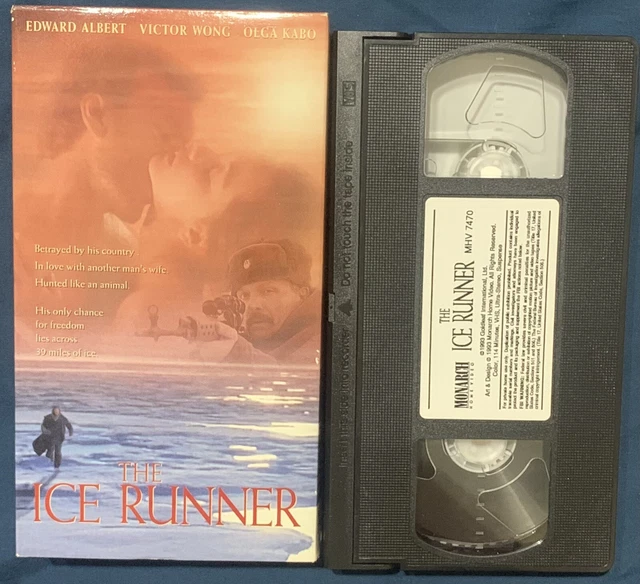 THE ICE RUNNER VHS Video Tape Movie Edward Albert Victor Wong Olga Kabo ...