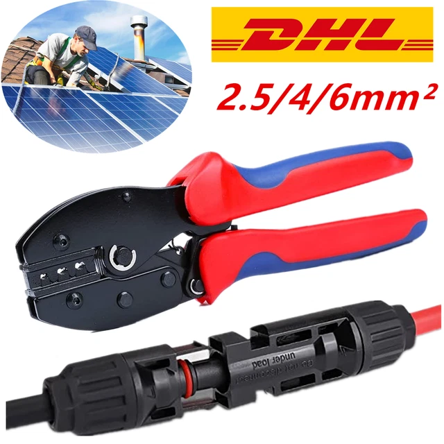 SOLAR MALE MC4 Solar Cable Photovoltaic Connector 4mm2 6mm2 Crimp ...
