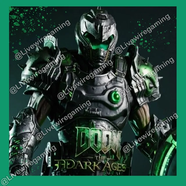 DOOM : THE Dark Ages - Slayer Verdant Skin 🛡 Nvidia Pack Instant $10.99 ...