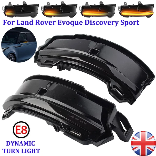 FOR LAND RANGE Rover Evoque Velar Dynamic Sweeping Mirror Indicator ...