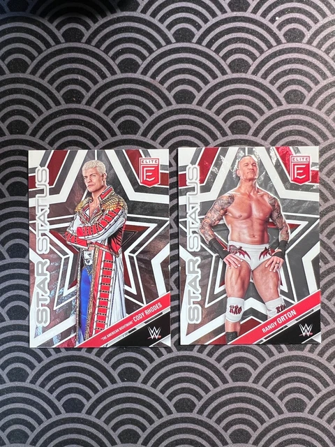 RANDY ORTON & Cody Rhodes 2023 Donruss Elite WWE Star Status #6 #15 EUR ... RANDY ORTON & Cody Rhodes 2023 Donruss Elite WWE Star Status #6 #15 EUR ...