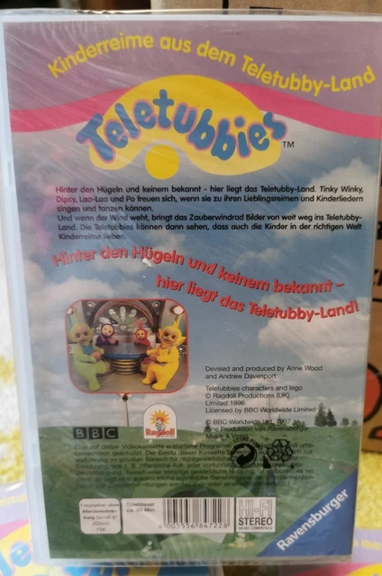 TELETUBBIES - KINDERREIME Aus Dem Teletubby-Land - VHS Folge 6 EUR 5,00 ...