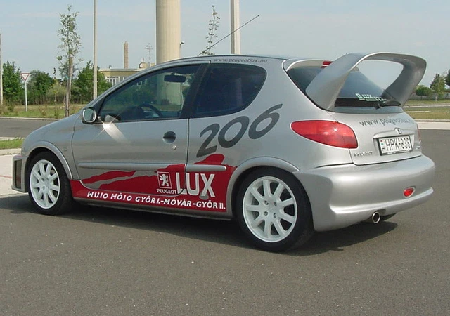 PEUGEOT 206 AILERON / Becquet Style Wrc EUR 89,00 - PicClick FR