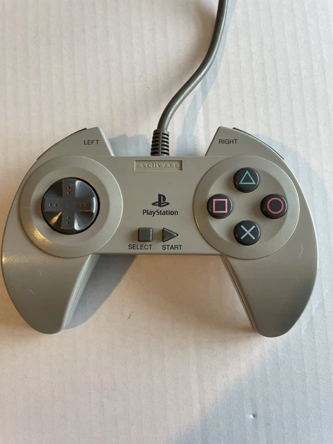 ASCII PAD 8100 Asciiware Sony PlayStation 1 Controller Game Pad TESTED ...