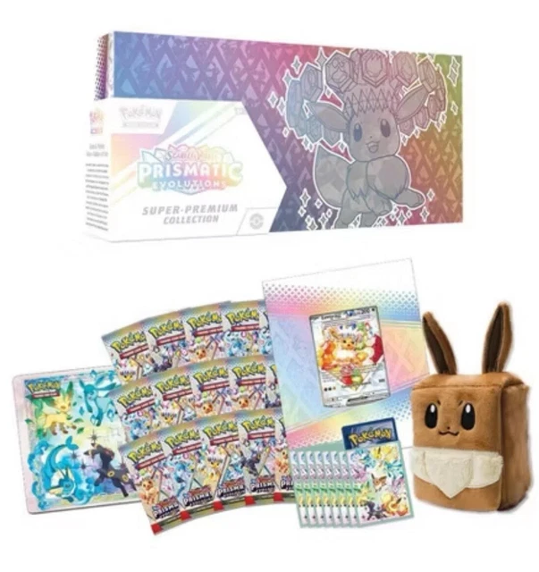 POKEMON PRISMATIC EVOLUTIONS - Super Premium Collection - Factory ...