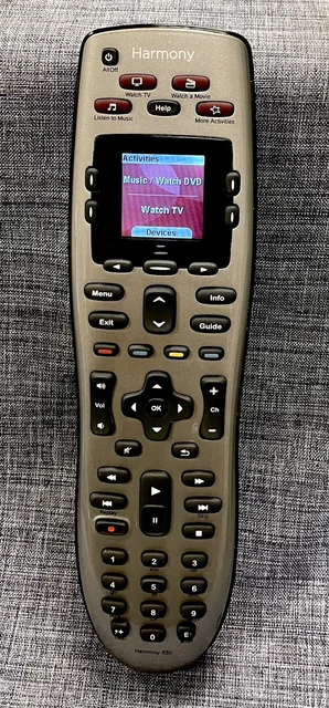 LOGITECH HARMONY 650 Advanced All in One Programmable Universal Remote ...