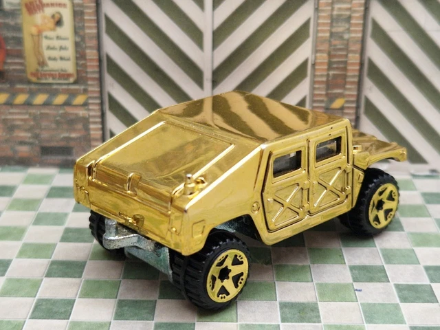 HOT WHEELS GENERAL Corp Humvee Gold Rides Loose Diecast Vehicle £0.99 ...
