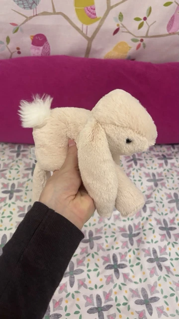 JELLYCAT SMALL CREAM Smudge Bunny Rabbit BNWT 100% Authentic Jellycat £42.28 - PicClick UK