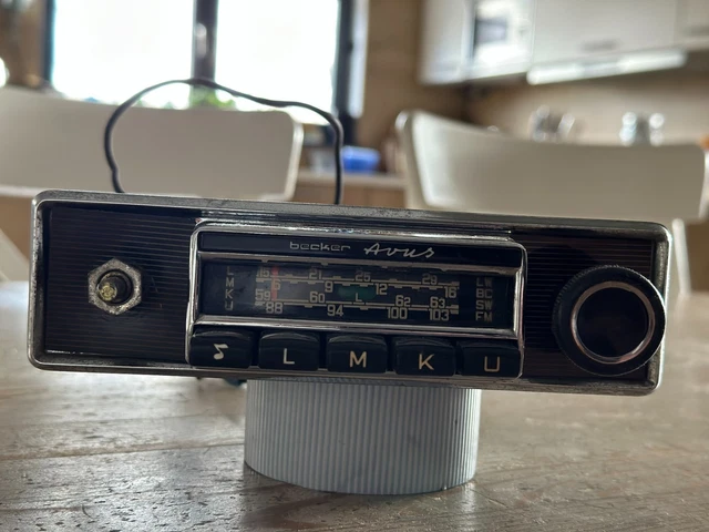 BECKER AVUS AUTORADIO - LMKU - Oldtimer EUR 170,00 - PicClick DE