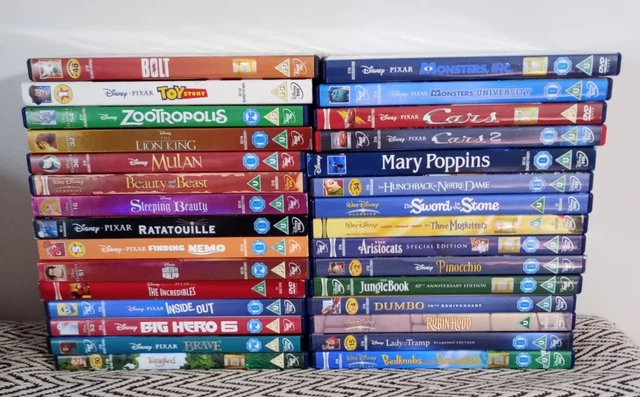 KIDS DVD BUNDLE - 30 Children’s Movies / job lot - Disney / Pixar £16.32 - PicClick UK