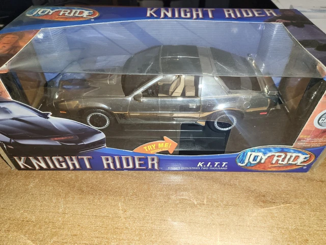 JOYRIDE ERTL KNIGHT Rider 1:18 K.I.T.T. Kitt model chrome edition ...