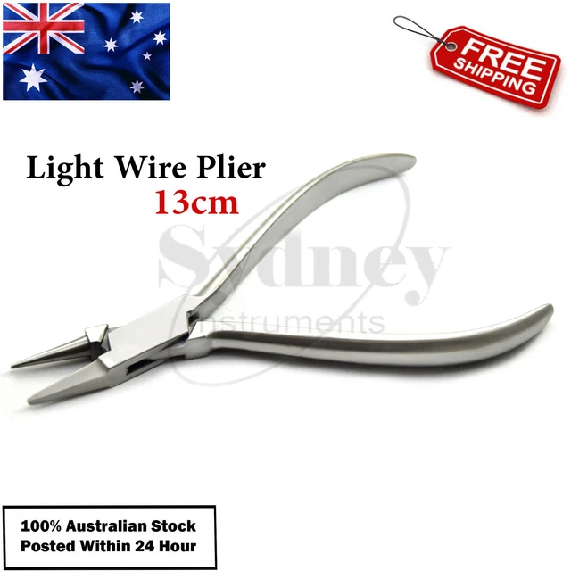 ORTHODONTIC LIGHT WIRE Pliers Wire Bending Dental Laboratory Tooth ...