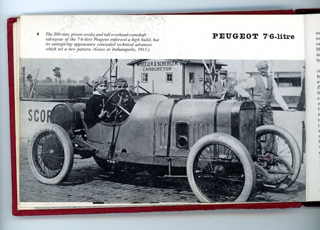 VINTAGE BOOK FAMOUS Racing Cars David Hodges Temple Press Books London ...