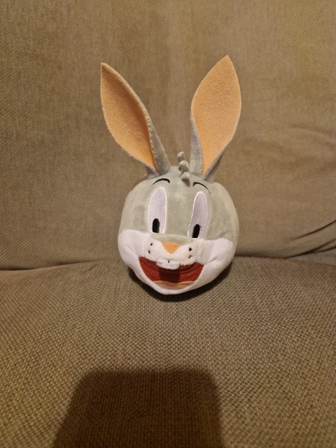 LOONEY TUNES PLUSH TCC Bugs Bunny Cylinder Tube Round Bullet Egg Shaped ...