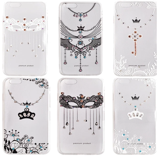 VENNUS MUSTER CASE Handy Tasche Glänzend Klar Etui Hülle Für Samsung ...