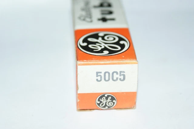 TUBO VALVOLA G E originale 50c5 pentodo come nuovo in scatola EUR 9,99 ...