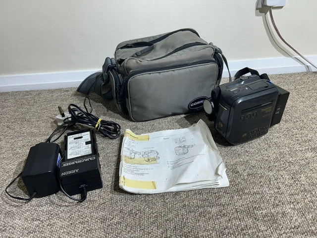 VINTAGE HANDHELD PANASONIC VHS-C Movie Camera NV-S1B Palmcorder ...