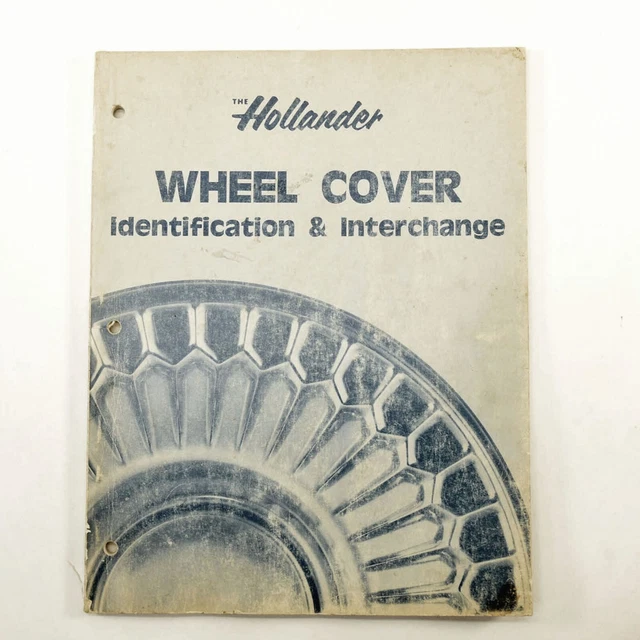 1965-1980 HOLLANDER ORIGINAL Wheel Cover ID and Interchange GM Ford ...