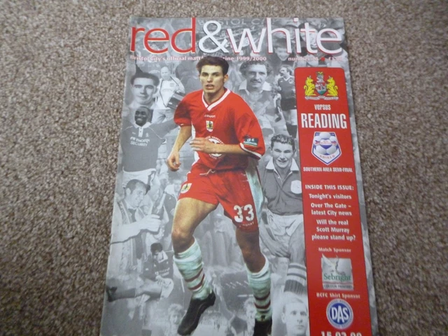 BRISTOL CITY V Reading Tuesday 15Th February 2000 Auto Windscreens ...