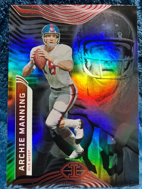 ARCHIE MANNING 2023 Panini Chronicles Illusions Draft Picks # 2 Ole ...