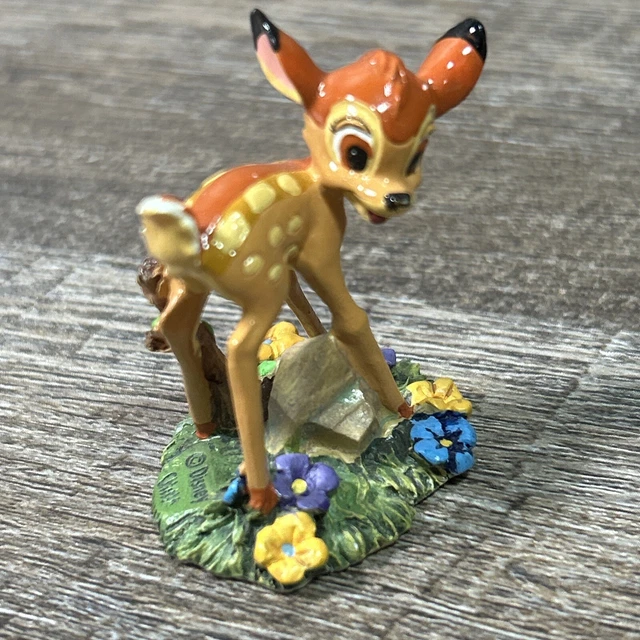 THE DISNEY STORE Walt Disney's Tiny Kingdom 1942 Bambi Mini Figurine £ ...