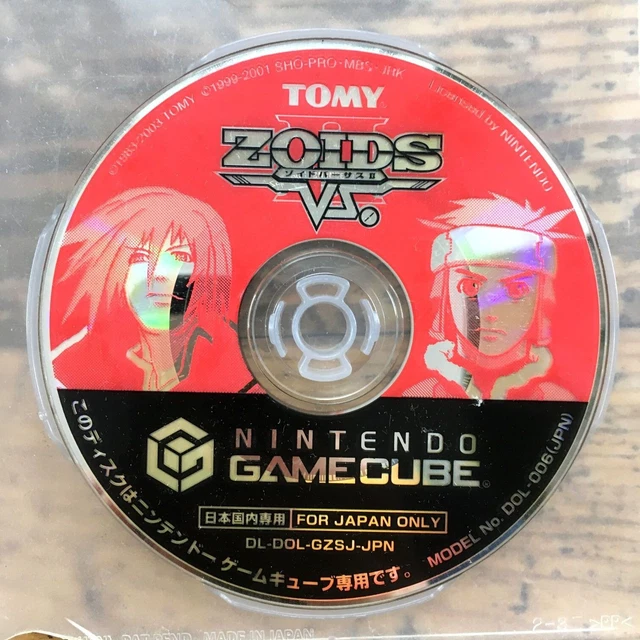 DISQUE SEUL 100% Original Zoids Versus Nintendo Gamecube Ntsc Japanese ...