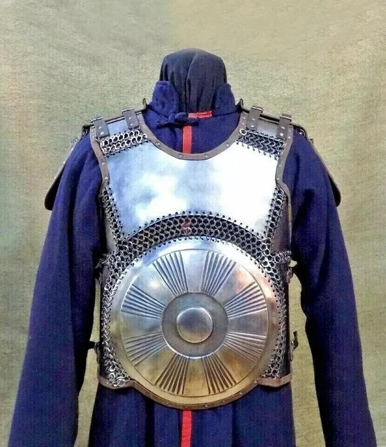 MÉDIÉVALE TÔT OTTOMAN Type Krug Plastron Cuirasse Demi Suit Armure ...