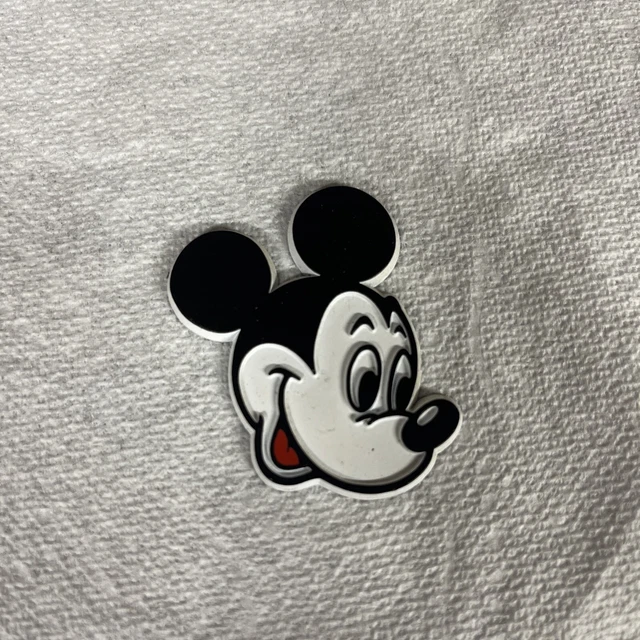 VINTAGE MICKEY MOUSE Head Rubber Refrigerator Magnet 1980's Walt Disney ...