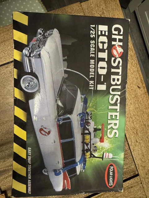 GHOSTBUSTERS ECTO-1A 1/25 Scale Model Kit By AMT - boxed £16.14 - PicClick UK