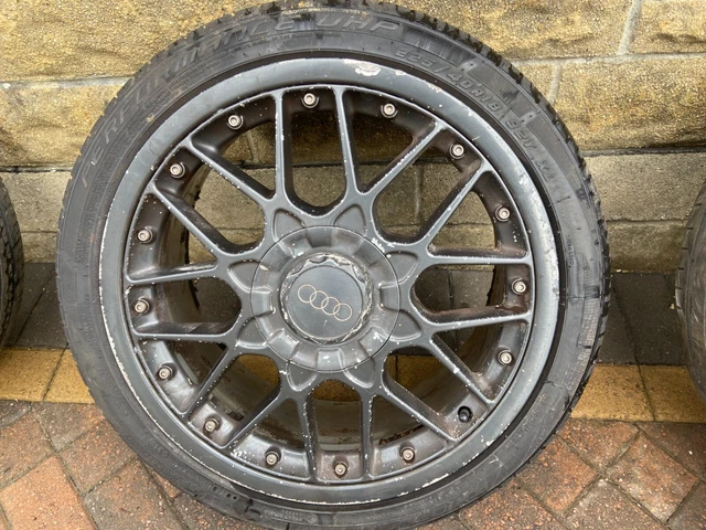 1X GENUINE AUDI TT MK1 BBS RS803 SPLIT RIM ALLOY WHEEL + TYRE 5X100 ...