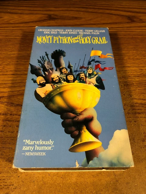 MONTY PYTHON AND The Holy Grail VHS VCR Video Tape Used $5.80 - PicClick