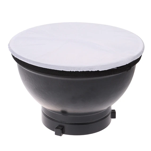 PHOTOGRAPHY LIGHT SOFT Diffuser Cloth for 18CM Standard Studio Strobe ...