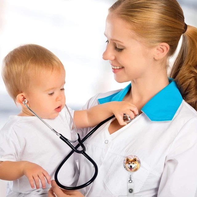 RETRACTABLE SKI PASS ID Card Badge Holder Key Chain Reels With Clip ...